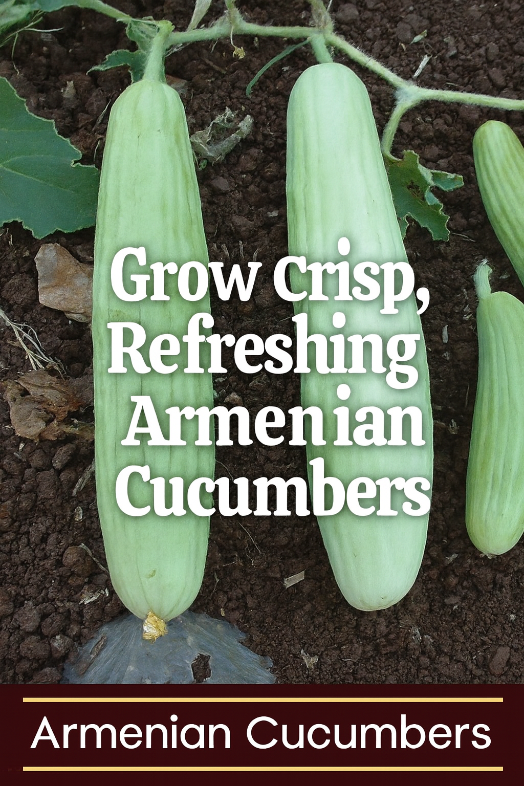 Armenian Cucumber Seeds: A Garden Favorite for Crisp, Refreshing Harve ...