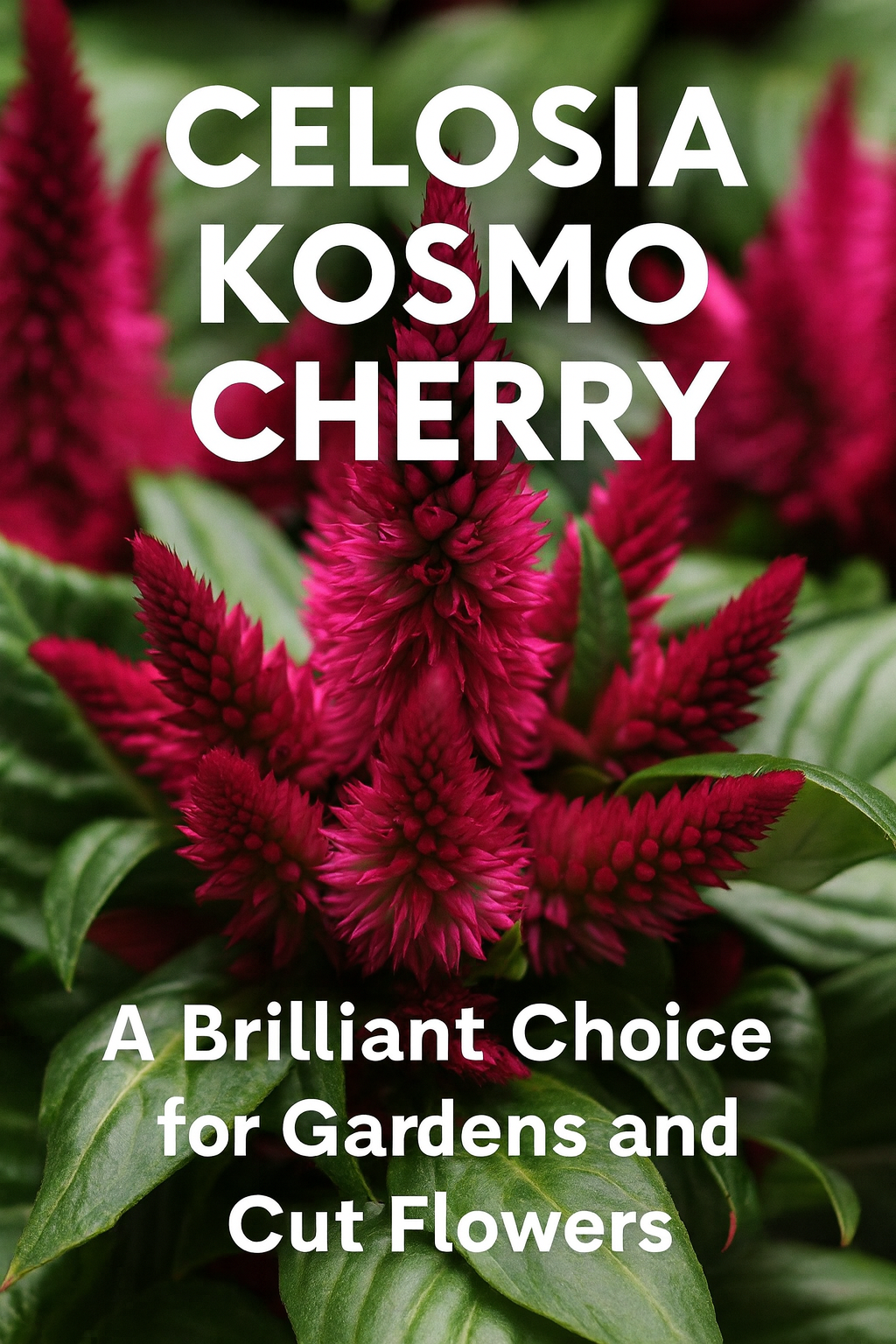 Celosia Kosmo Cherry Seeds – Vibrant Blooms for Gardens & Cut Flowers ...