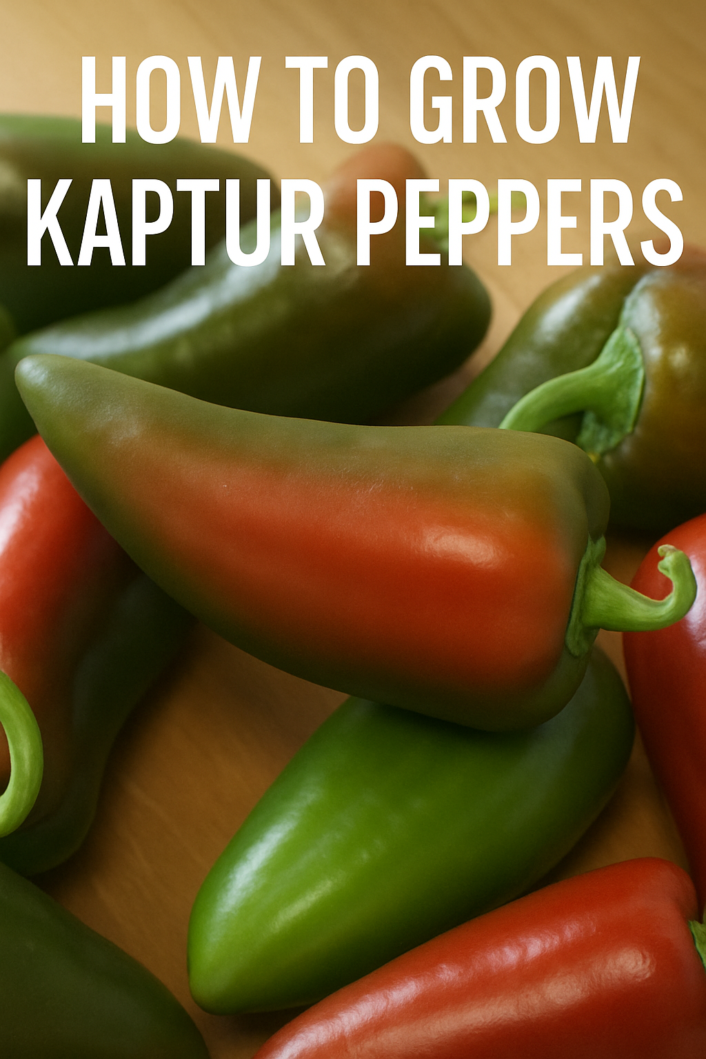 Sweet Pepper Seeds Kaptur | High-Yield, Sweet & Delicious Peppers – Buy ...